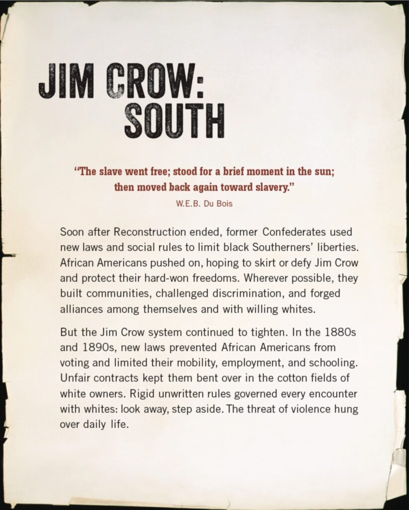 The Rise of Jim Crow, 1877–1900 – Black Citizenship in the Age of Jim Crow